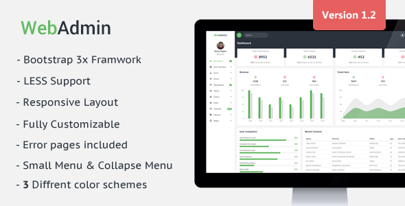 Webadmin - Responsive Admin Dashboard Template by themesdesign ... Webadmin - Responsive Admin Dashboard Template by themesdesign ...