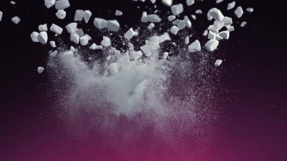 Crushed tablet explosion, Slow Motion, Stock Footage | VideoHive