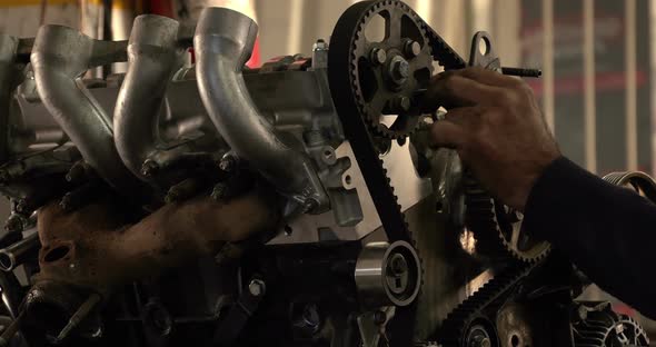 Car Engine Overhaul, Stock Footage | VideoHive