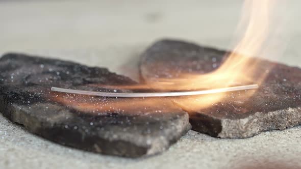 Roasting Metal, Stock Footage | VideoHive