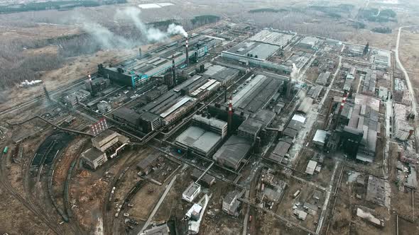 Factory Causing Air Pollution, Stock Footage | VideoHive