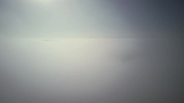 Aerial View Flying Through Fog, Stock Footage | VideoHive