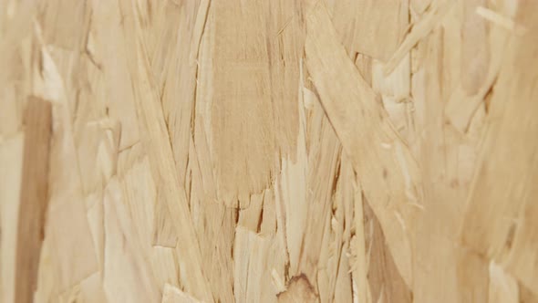 Detail of Wooden Wall for House in Structural Construction, Stock Footage