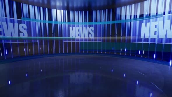 3D Virtual News Studio Background 4K, Motion Graphics | VideoHive