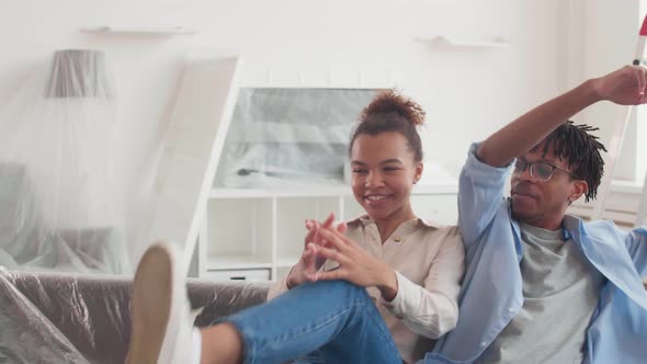 Young Happy People Moving to New House, Stock Footage | VideoHive