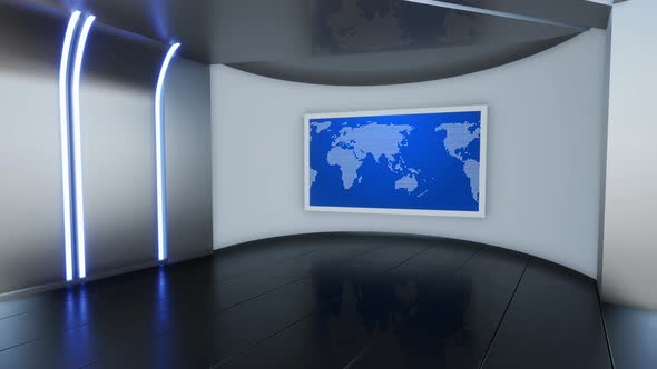 Virtual Studio Background Loop 4k, Motion Graphics | VideoHive