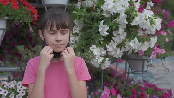 Take Off Pandemic Mask., Stock Footage | VideoHive