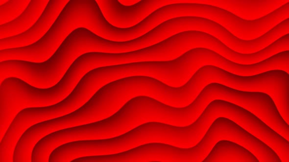 Red Smooth Liquid Waves, Motion Graphics | VideoHive