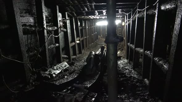 Underground Hidden Passage Tunnel, Stock Footage | VideoHive