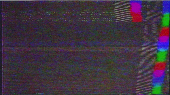 VHS defects noise and artifacts, glitches, Motion Graphics | VideoHive