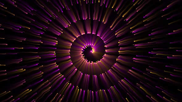Colorful hypnotic spiral animation, Motion Graphics | VideoHive