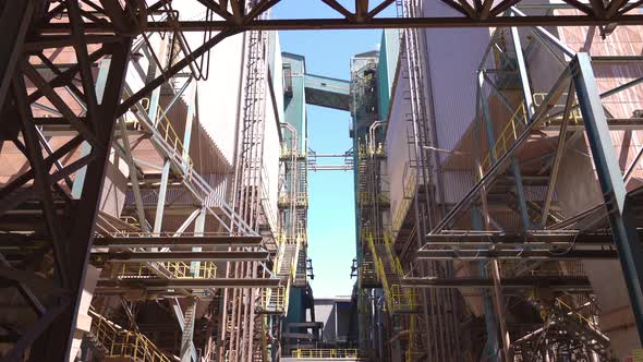 Cinematic factory view., Stock Footage | VideoHive