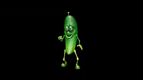 Fun Cucumber - 3D Dance Show, Motion Graphics | VideoHive