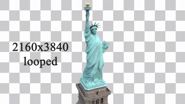 Statue Of Liberty Loop, Motion Graphics | VideoHive