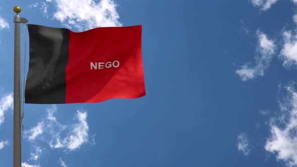 Paraiba Flag (Brazil) On Flagpole, Motion Graphics | VideoHive