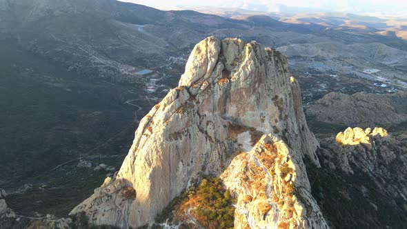 Peña de Bernal, Monolith, Pueblo Magico, Queretaro, Mexico, village, 4k ...