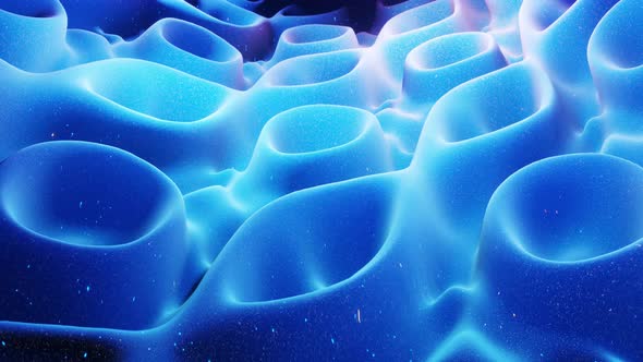 Fantastical Festive Blue Bg, Motion Graphics | VideoHive