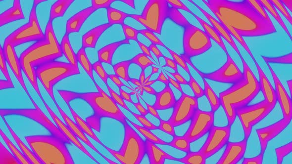 Looped Abstract Background for music and lights show, Motion Graphics