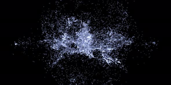 Water splash explode, Motion Graphics | VideoHive