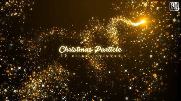 Christmas Particles, Motion Graphics | VideoHive
