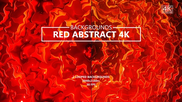 Red Abstract Backgrounds, Motion Graphics | VideoHive