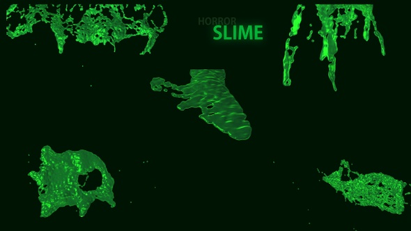 Horror Slime, Motion Graphics | VideoHive