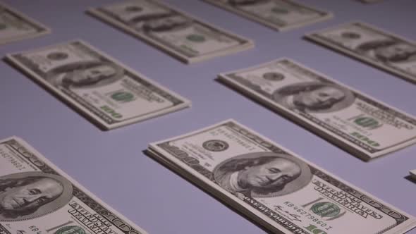 One Hundred Dollars Slider Shot, Stock Footage | VideoHive