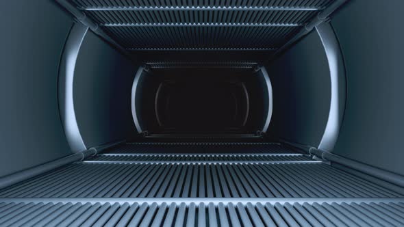 Sci Fi Corridor Loop, Motion Graphics | VideoHive