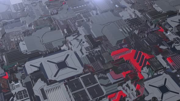 Microchip On Motherboard 4K - V1, Motion Graphics | VideoHive