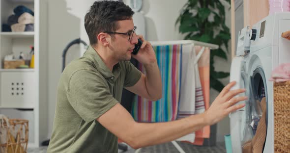 Washing Machine Failure, Stock Footage | VideoHive