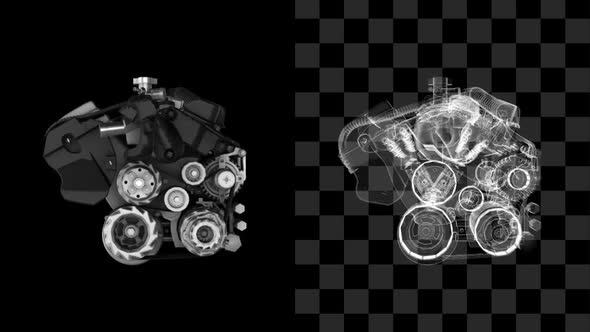 Car Engine, Motion Graphics | VideoHive