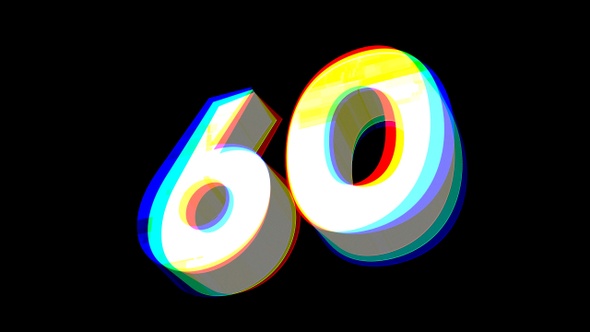 Countdown 60 Seconds V4, Motion Graphics | VideoHive