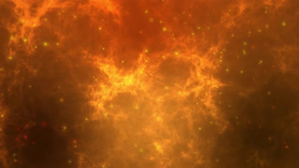 Hot fire background with sparks flying and heat wave for your title or ...