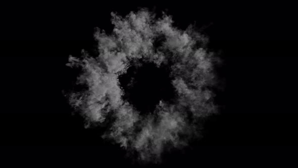 Shockwave Smoke Top View, Motion Graphics | VideoHive