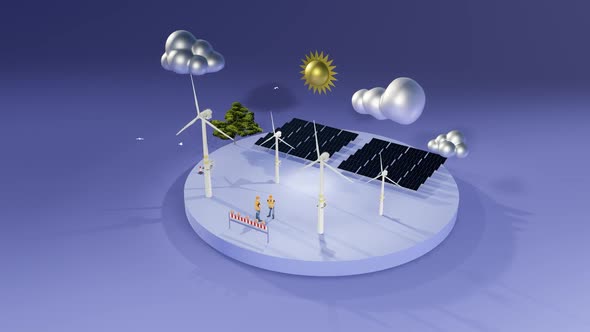 Solar Energy Systems, Motion Graphics | VideoHive