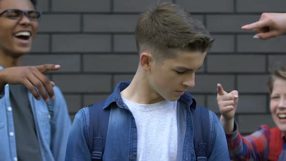 Cruel Teenage Students Laughing at Crying Classmate, Personality ...