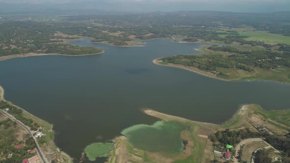 View of the Paoay Lake, Philippines., Stock Footage | VideoHive
