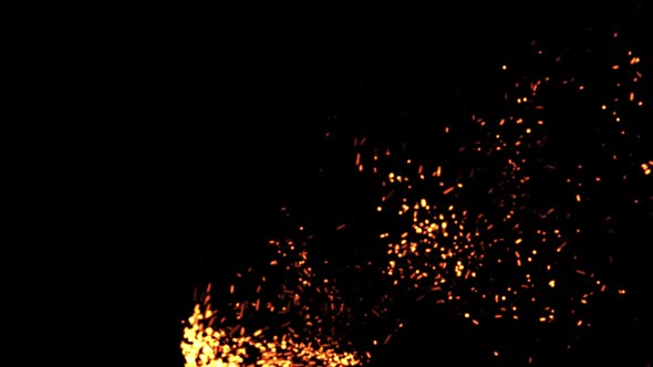 Realistic fire spark, Motion Graphics | VideoHive