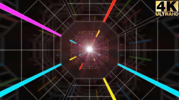 Sci Fi Night Corridor Loop 6 Pack, Motion Graphics | VideoHive