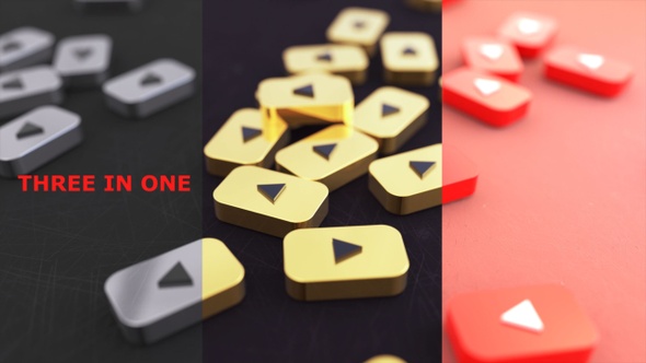 Youtube Logo Pack, Motion Graphics | VideoHive