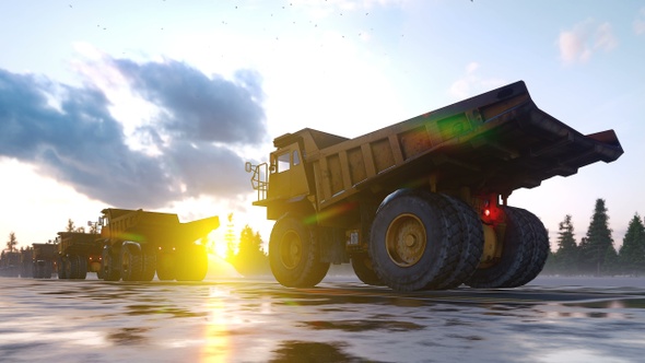 Trucks, Motion Graphics | VideoHive