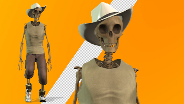 Skeleton Bang Dance, Motion Graphics | VideoHive