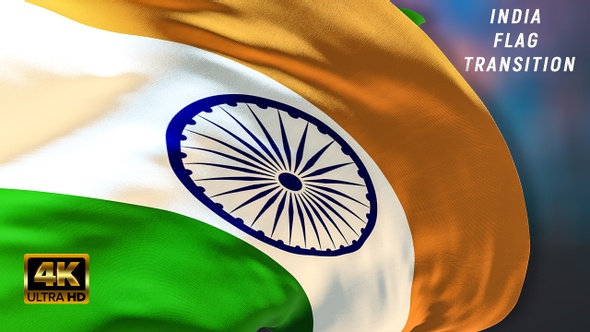 India flag transition, Motion Graphics | VideoHive