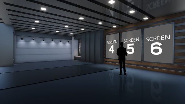 Set Virtual Studio 7789 B, Motion Graphics | VideoHive