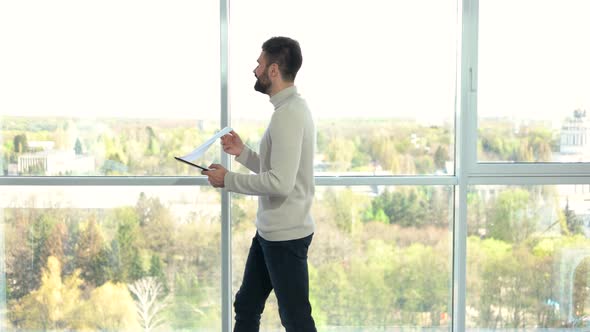 Unhurriedly Walking Office Workers., Stock Footage | VideoHive