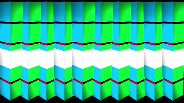 Multi Colored Vertical Rotating Pillar Loop, Motion Graphics | VideoHive