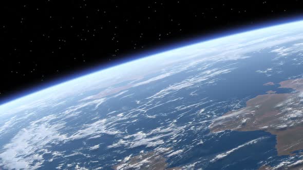 Flying Over Planet Earth, Motion Graphics | VideoHive