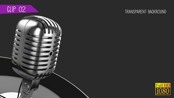Microphone intro V4, Motion Graphics | VideoHive
