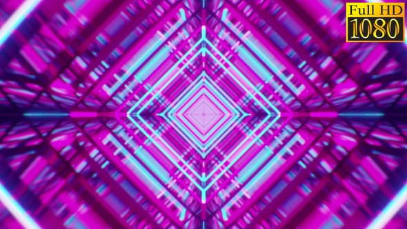 Retrowave Kaleidoscope Vj Loops Pack V5, Motion Graphics | VideoHive