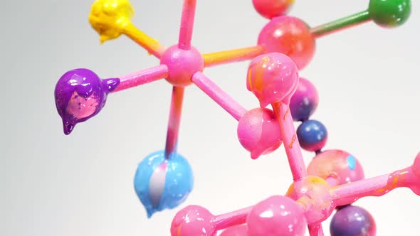 Modeling The Structure Of Molecules Made Of Balls Of Different Sizes ...